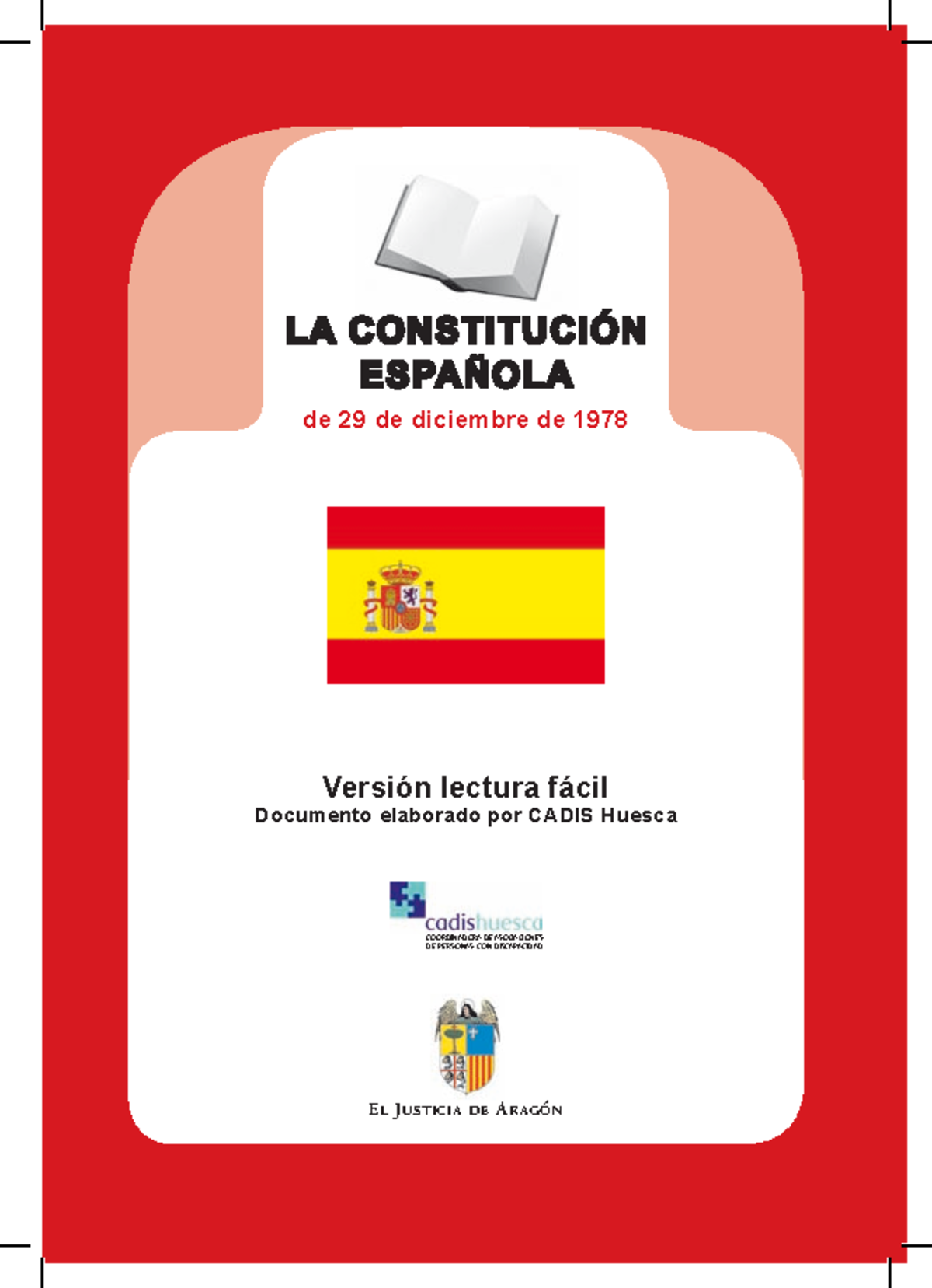 Constitucion Española Lectura Facil - LA CONSTITUCIÓN ESPAÑOLA de 29 de ...