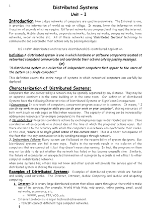 CS6601 DS QB - Distributed system power bank - Distributed System An ISO 9001:2008 Certified ...