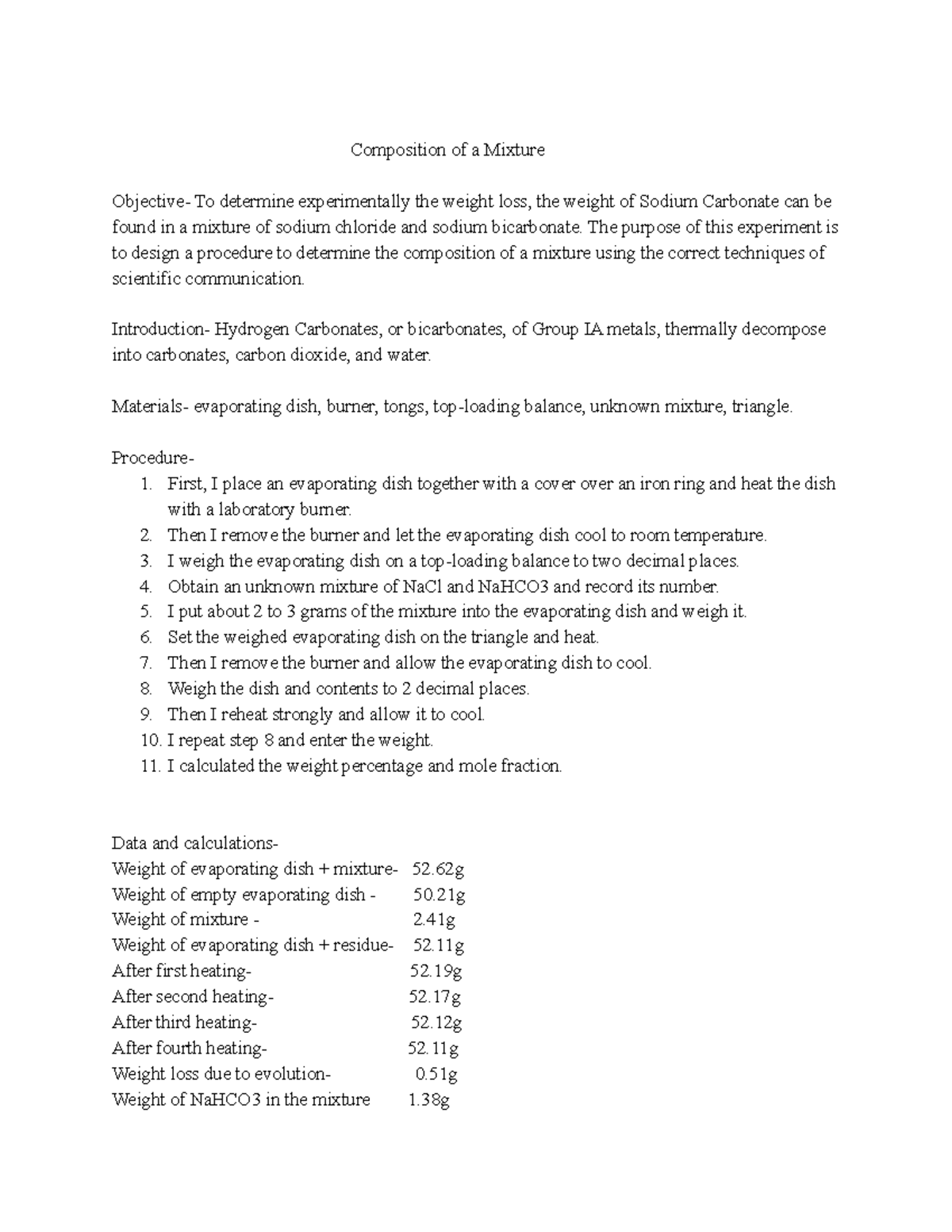 Chemistry Lab Composition Of A Mixture CHEM 108 CUNY Studocu chemistry-lab-composition-of-a-mixture-chem-108-cuny-studocu