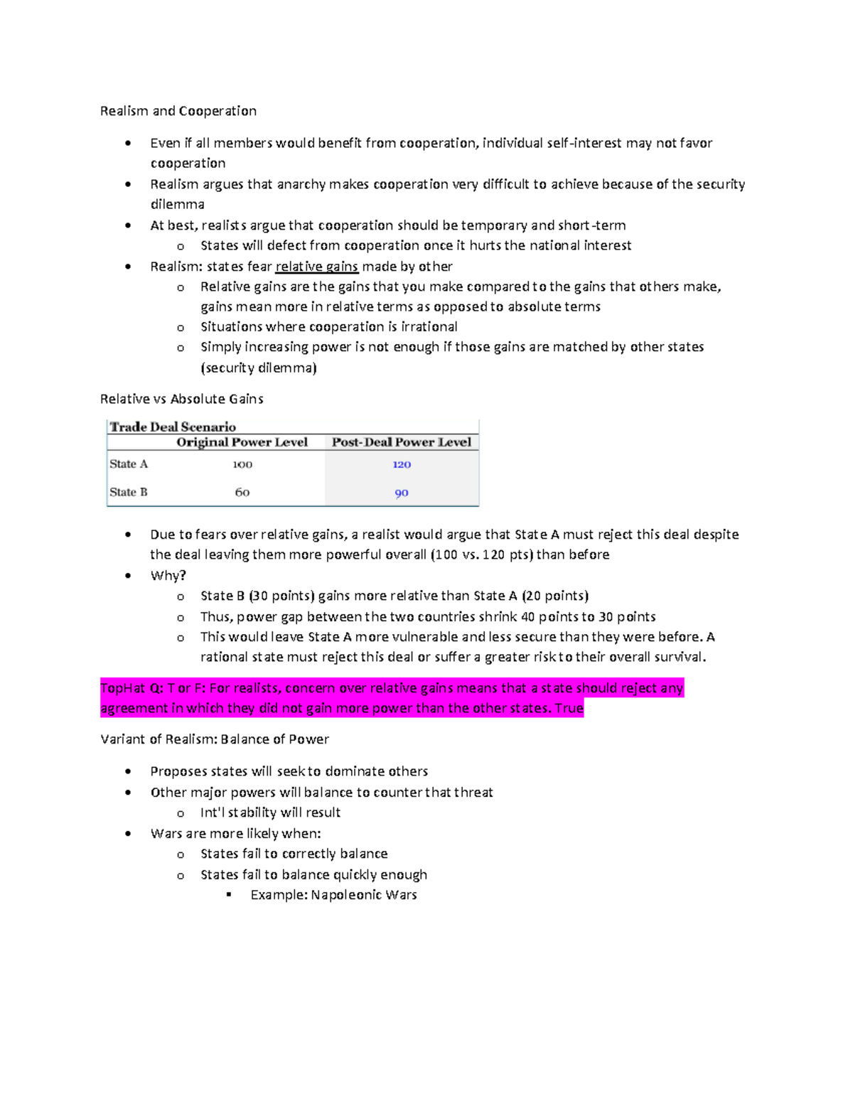 Psc116g week 4 - notes from the first class of week 4, notes from ...