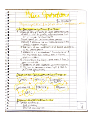 CJ 320 - Police Operations and Procedures: Chapter 2 - CJ 320 - Studocu