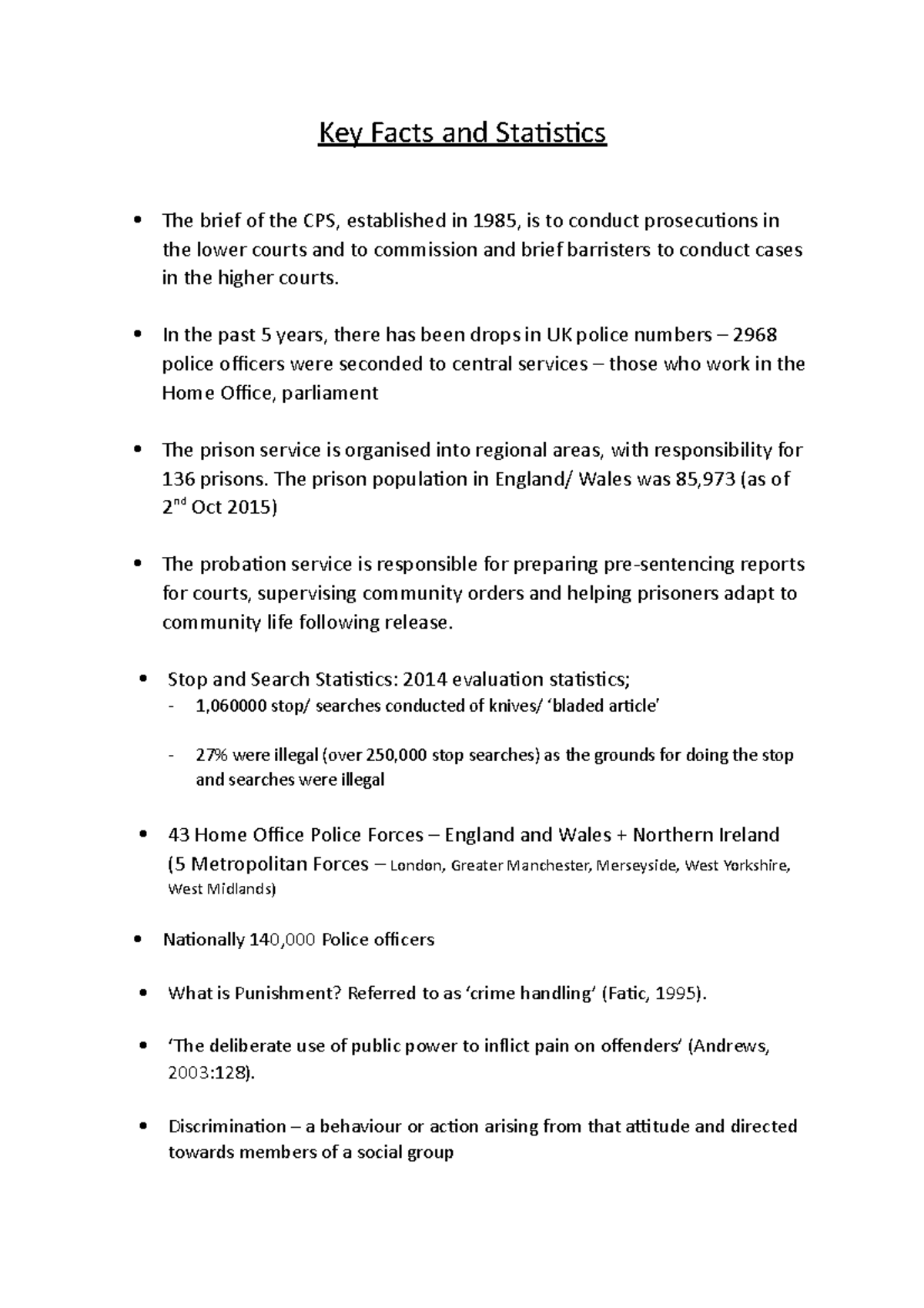 Key Facts and Statistics - In the past 5 years, there has been drops in ...