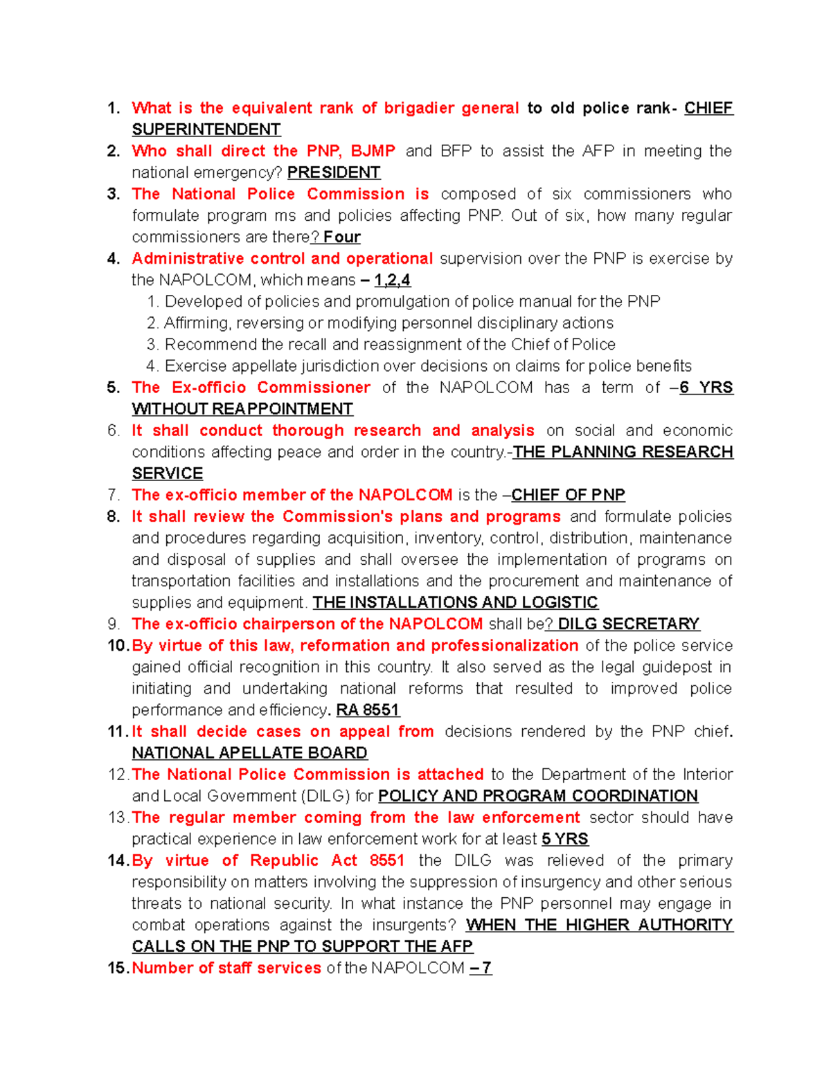 A-LEAD-1 - review - What is the equivalent rank of brigadier general to ...