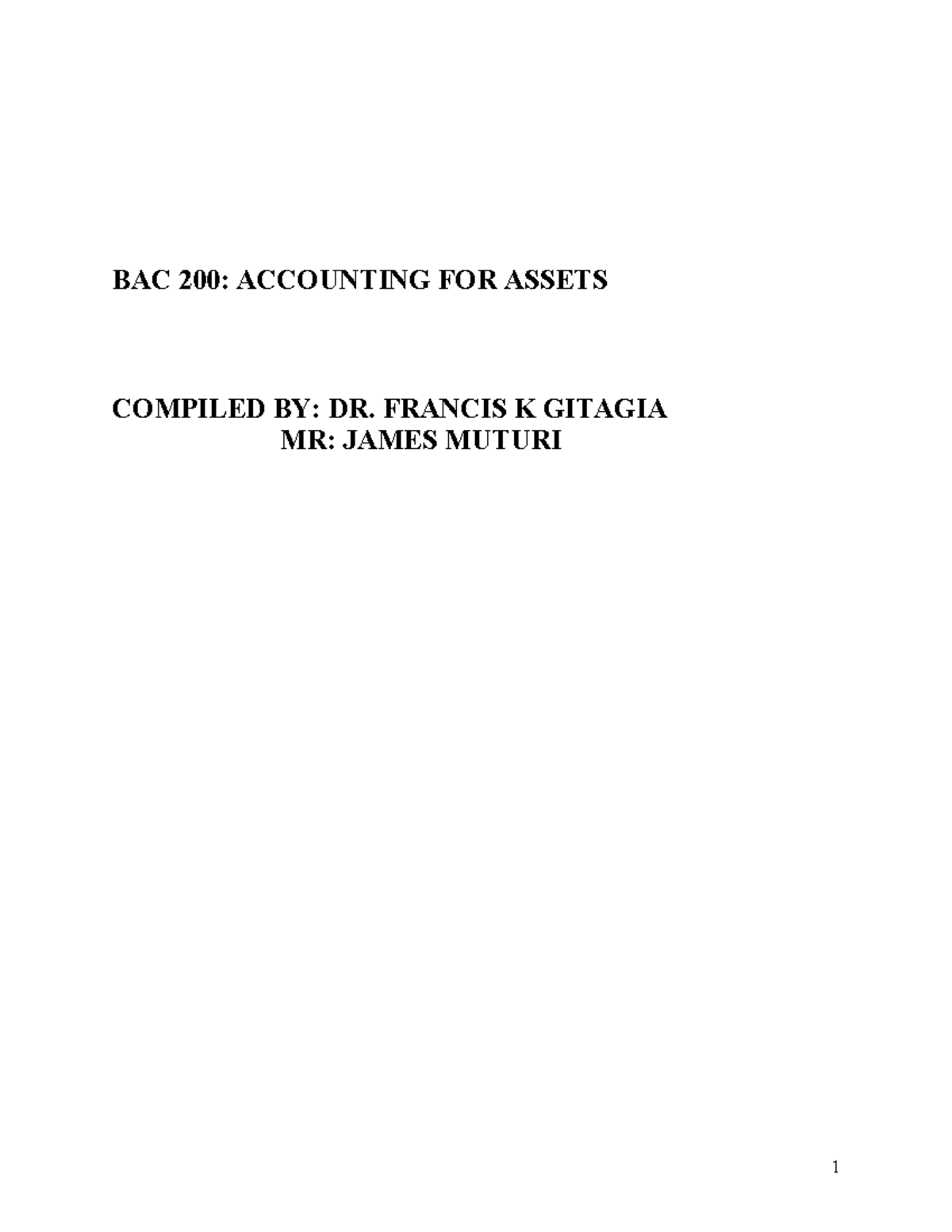 BAC 200 Notes Upload - info - BAC 200: ACCOUNTING FOR ASSETS COMPILED ...