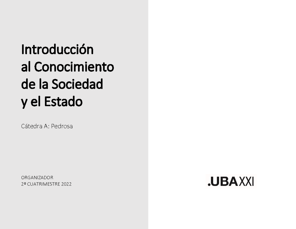 Organizador ICSE 2C 2022 - Introducción al Conocimiento de la Sociedad ...