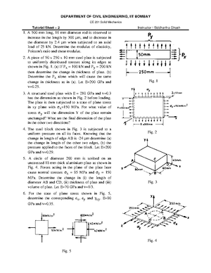 Lecture 1 Introduction - SOLID MECHANICS - Studocu