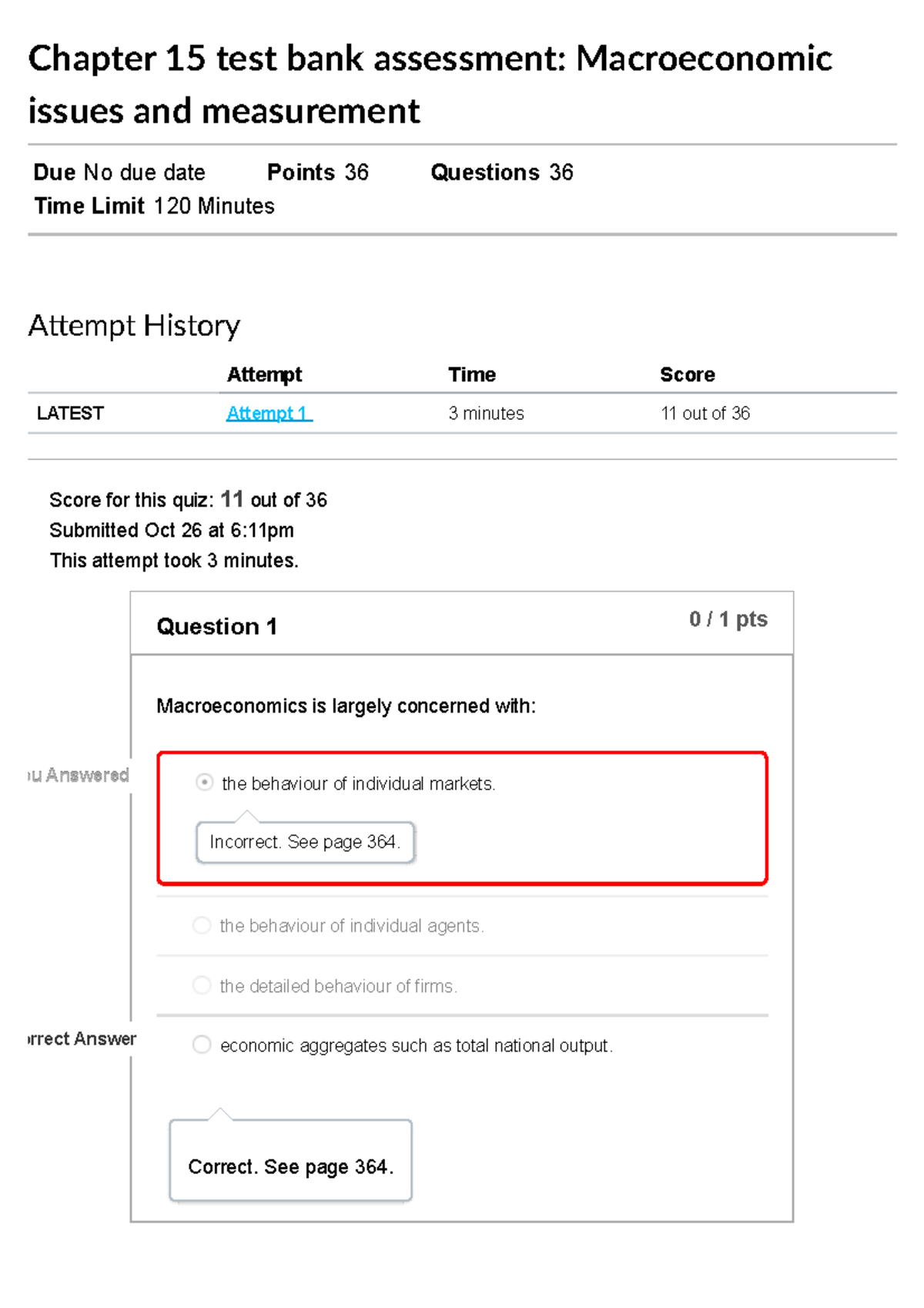 Test 15 14 October 2019, questions and answers - Chapter 15 test bank ...
