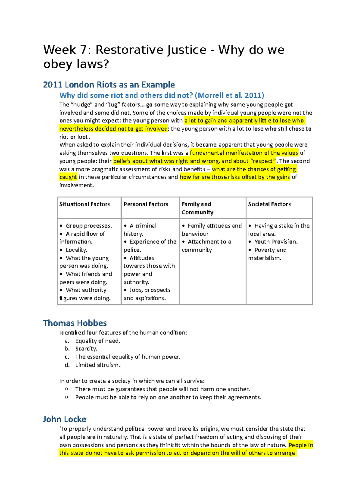 Restorative Justice - 2011) The “nudge” and “tug” factors... go some ...