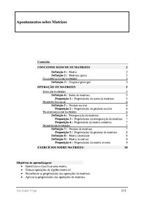 Apontamentos Valores e vetores proprios - Warning: TT: undefined function: 32 Apontamentos sobre ...