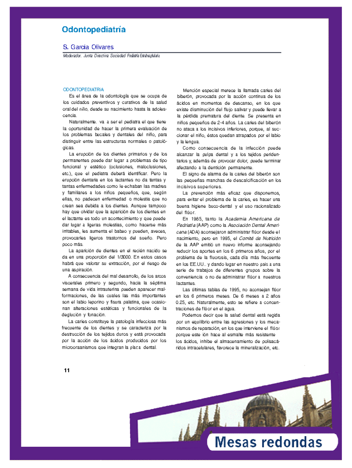 Contenido Cientifico del XII Congreso 1998 Salamanca 1 - S. García ...