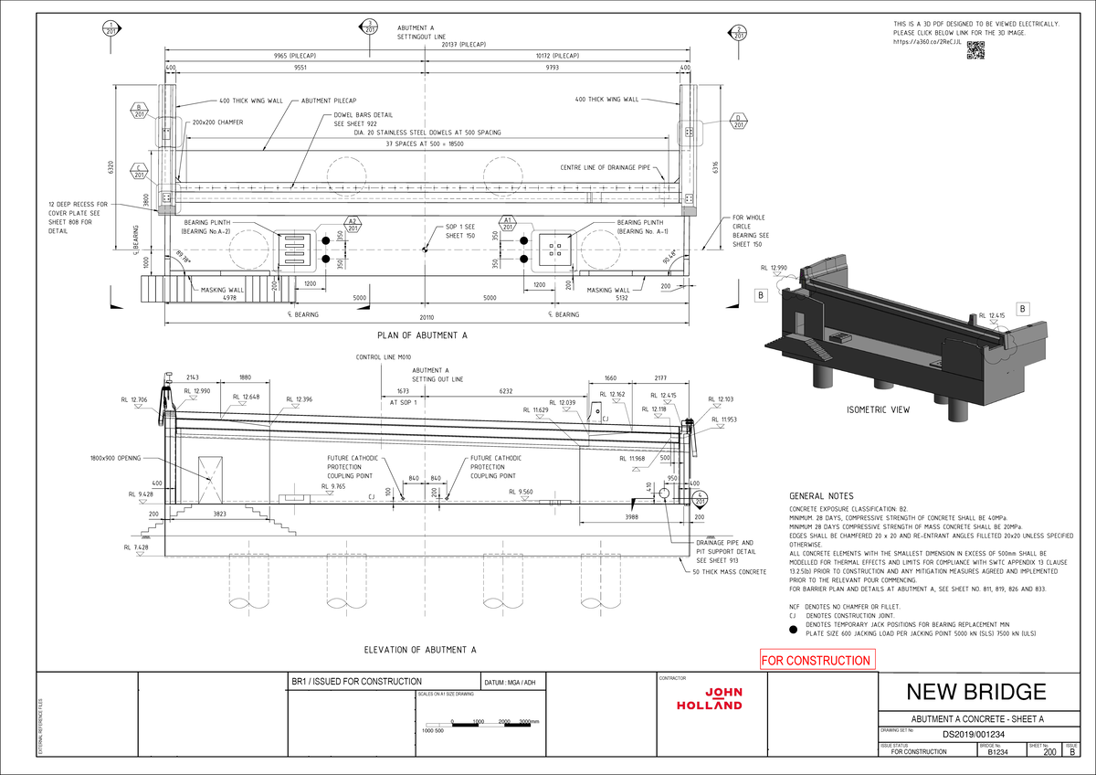 Abutments assignment geology and surveying - 1 201 2 201 201 PLAN OF ...