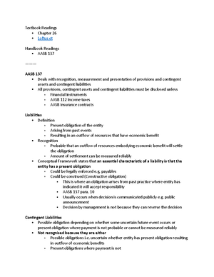 ACCT2011 Lectures - Notes - Module 1 INTRODUCTION & CONCEPTUAL ...