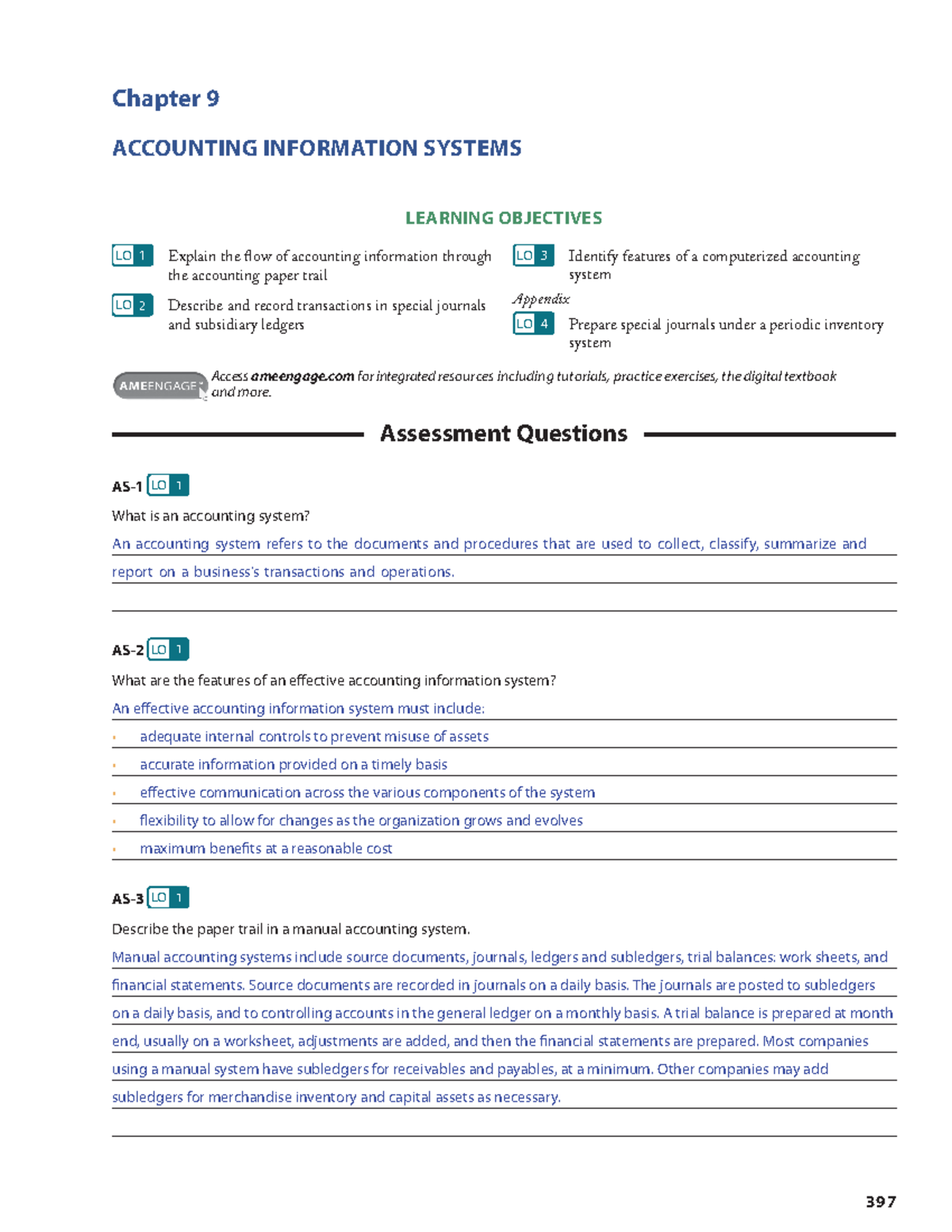 Kap 1 5th workbook te ch 9 - Chapter 9 ACCOUNTING INFORMATION SYSTEMS ...