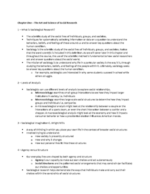 Chapter 7 Notes - B. Barton - Chapter 7: Survey Research 1 – What Are ...