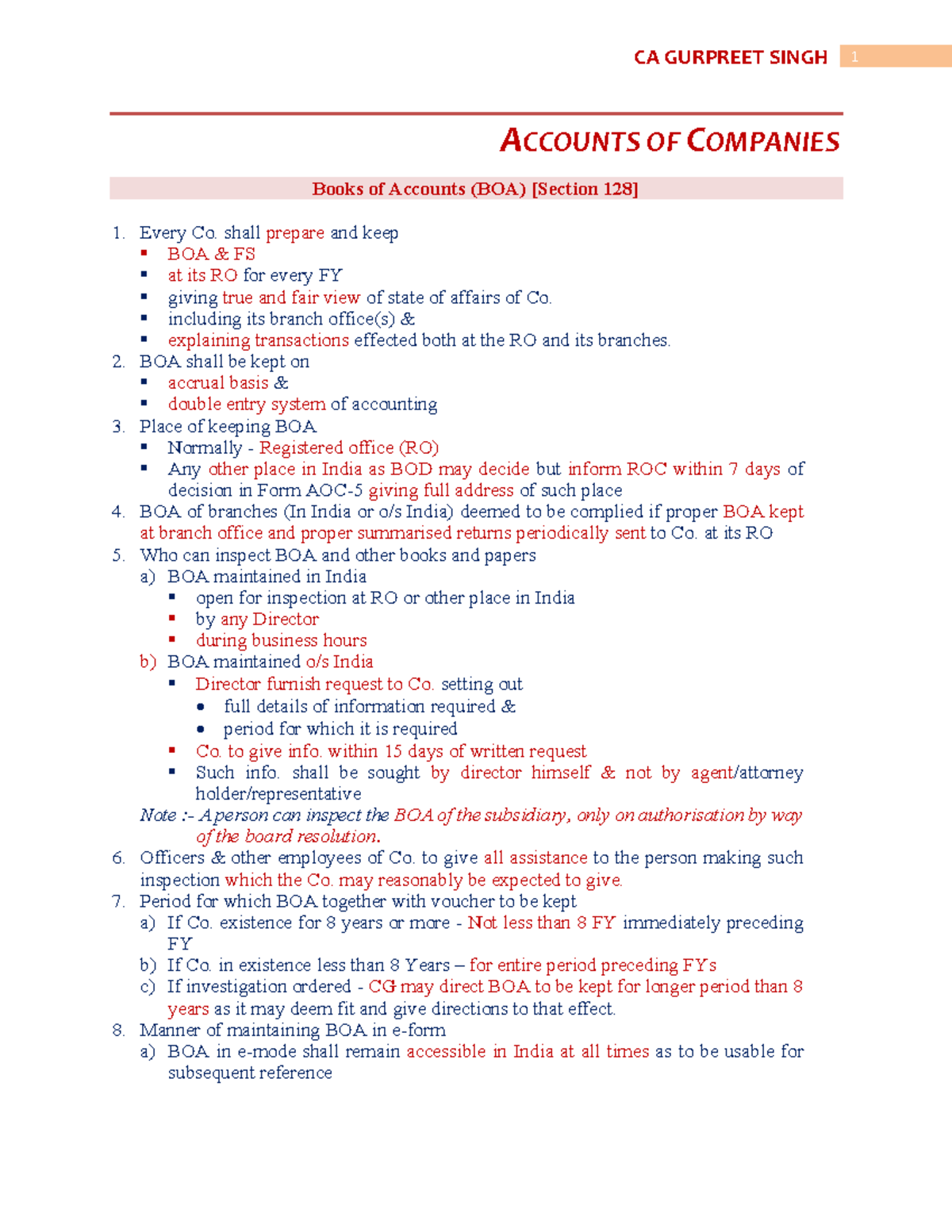 Chapter 9 Accounts of Companies - ACCOUNTS OF COMPANIES Books of ...