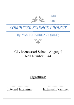 Class X user defined methods worksheet 1 - CLASS X: WORKSHEET FOR USER DEFINED METHOD ...