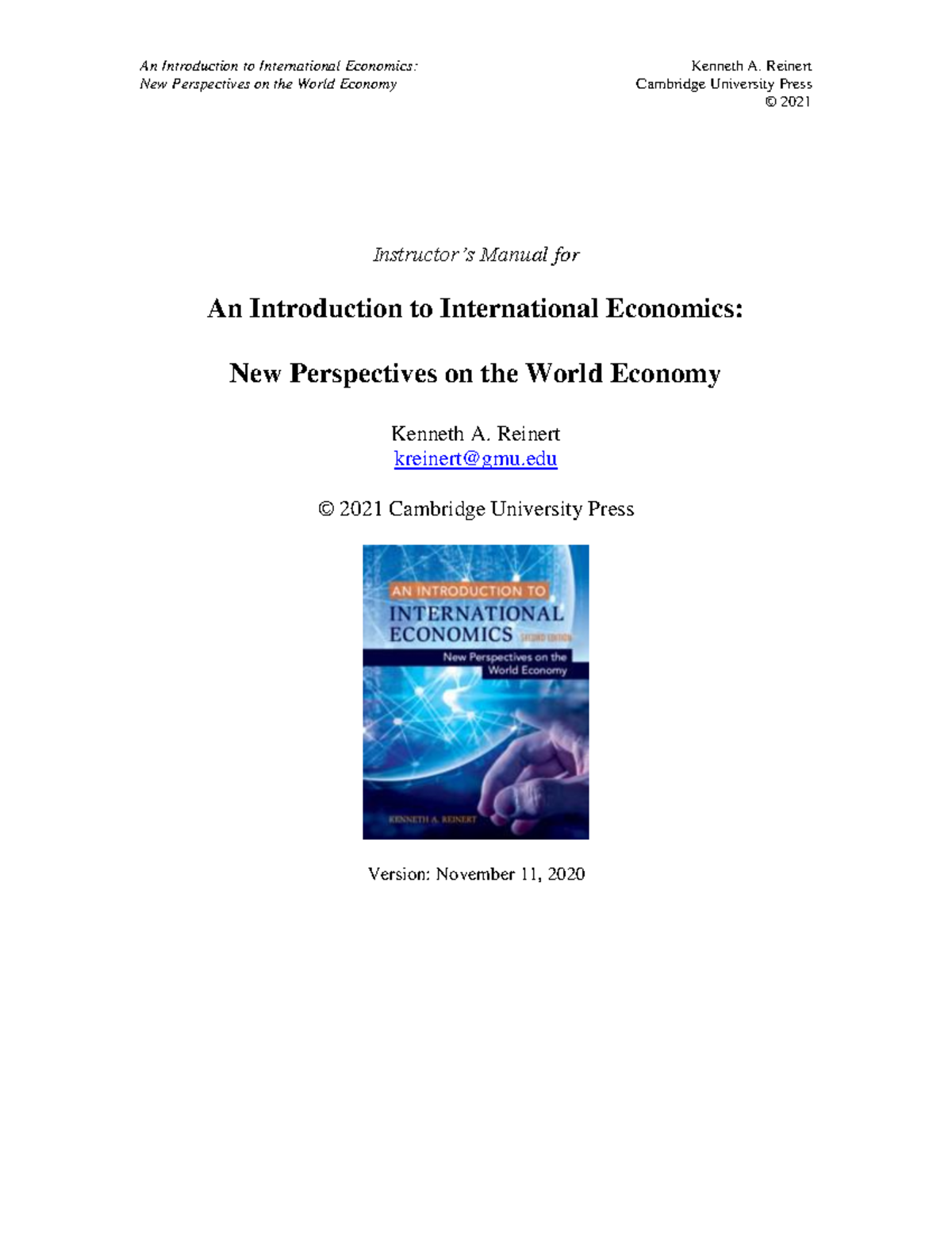 IIE IM CUP 2nd Edition - sthfgx - An Introduction to International ...