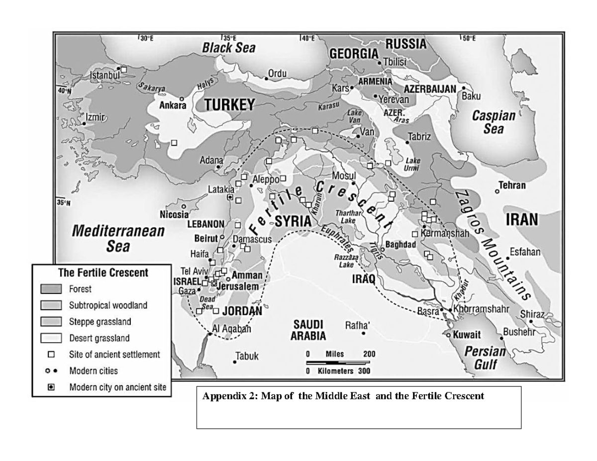 Maps ancient near east fertile crescent - Ecclessistical Theology ...