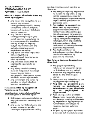 SikoPil Reviewer - SIKOPIL 1 Ang Kolonyal na Konteksto Ng Sikolohiya Sa ...