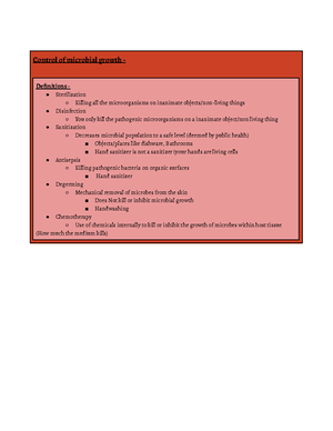 Micro Bio CH. 10 -compressed - CH. 10 - Biochemistry of The Genome ...