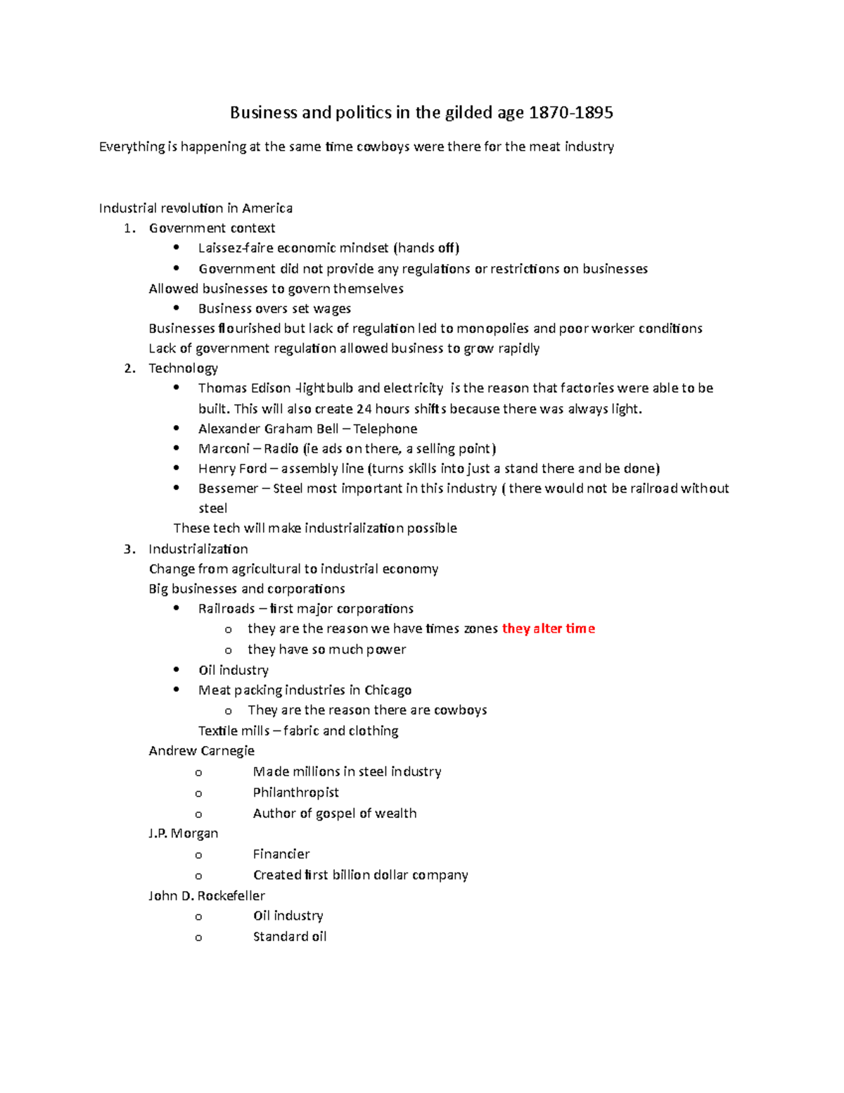 Us notes 2-5-19 - for Heather M. McNamee - Business and politics in the ...