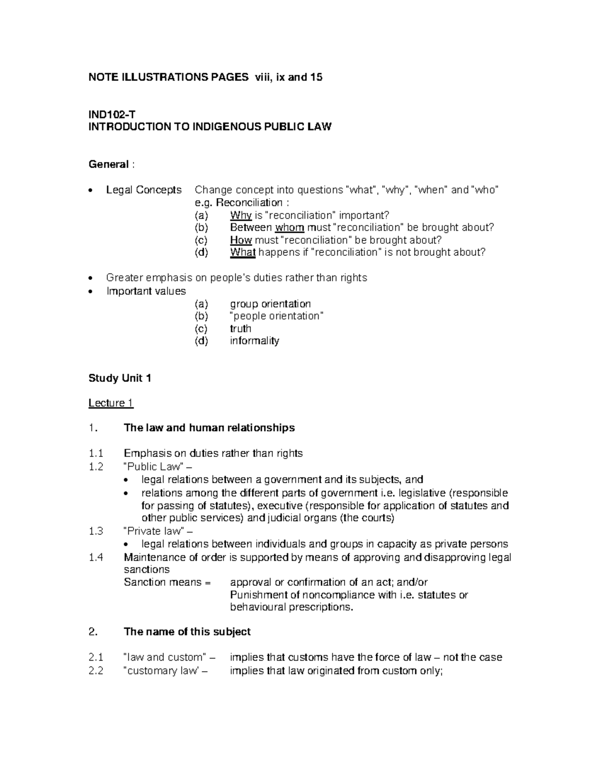 IND2601-Indigenous-Public-Law. - NOTE ILLUSTRATIONS PAGES viii, ix and ...