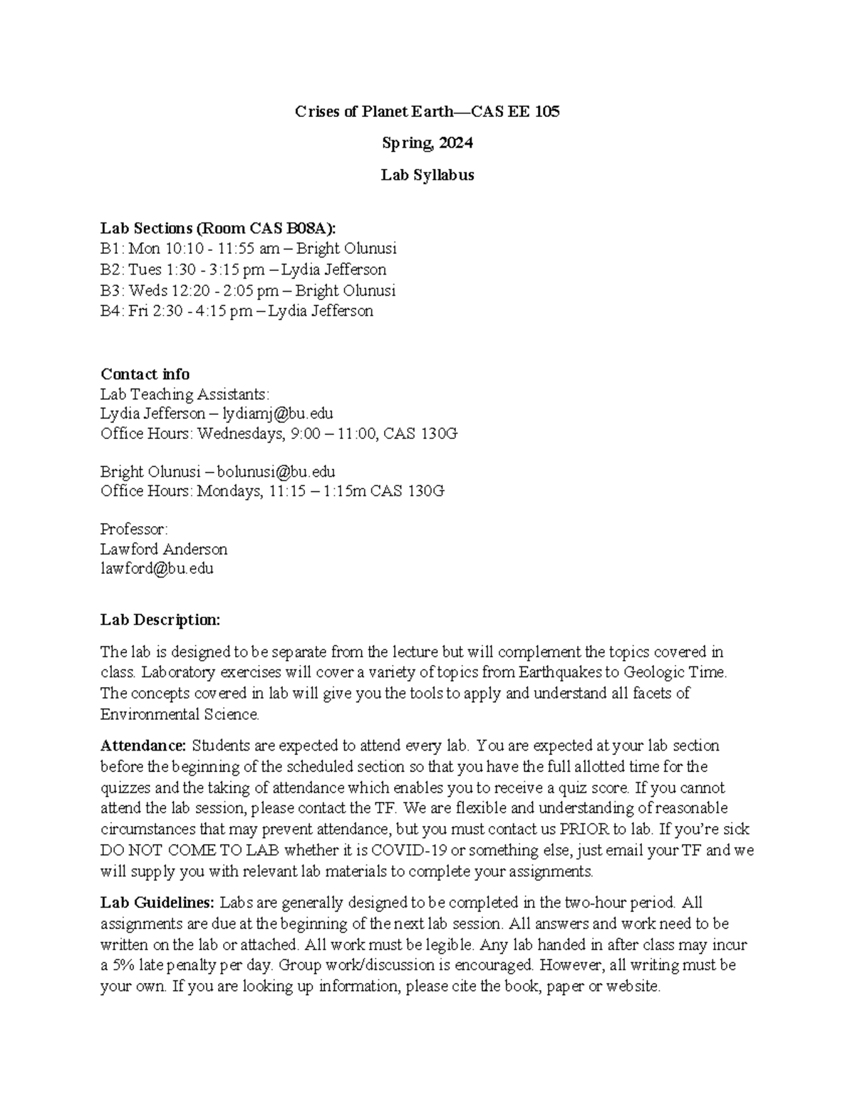 EE 105 Lab Syllabus 2024 - Crises of Planet Earth—CAS EE 105 Spring ...