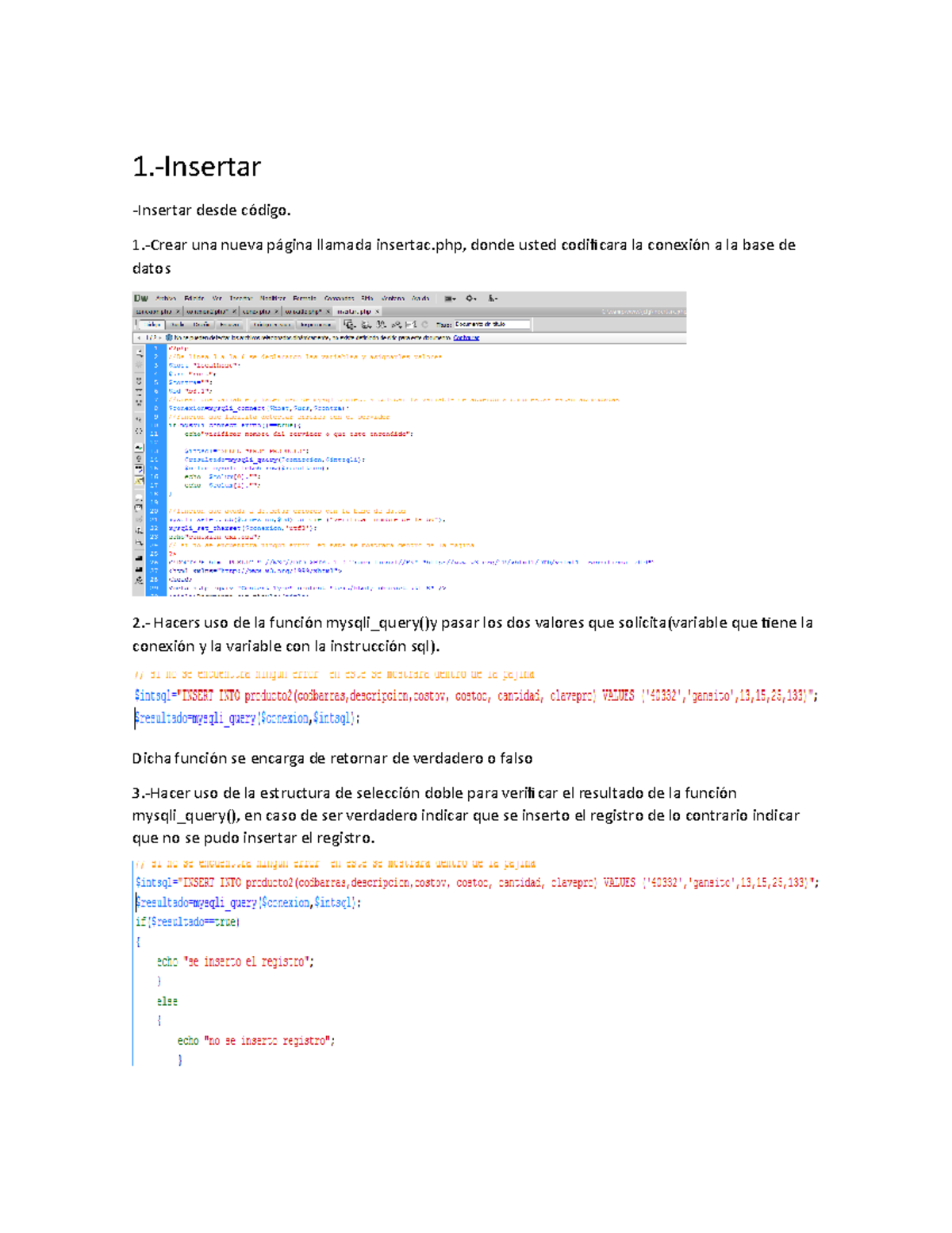 Insertar,eliminar,actualizar,502 - 1.-Insertar -Insertar desde código ...
