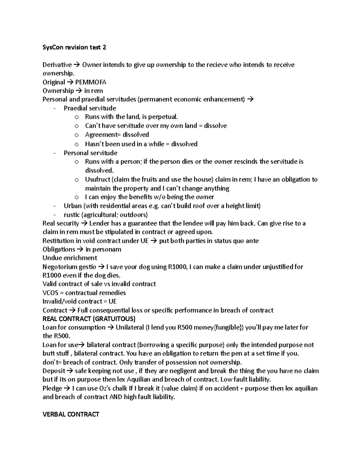 Sys Con revision - syscon part 2 - SysCon revision test 2 Derivative ...