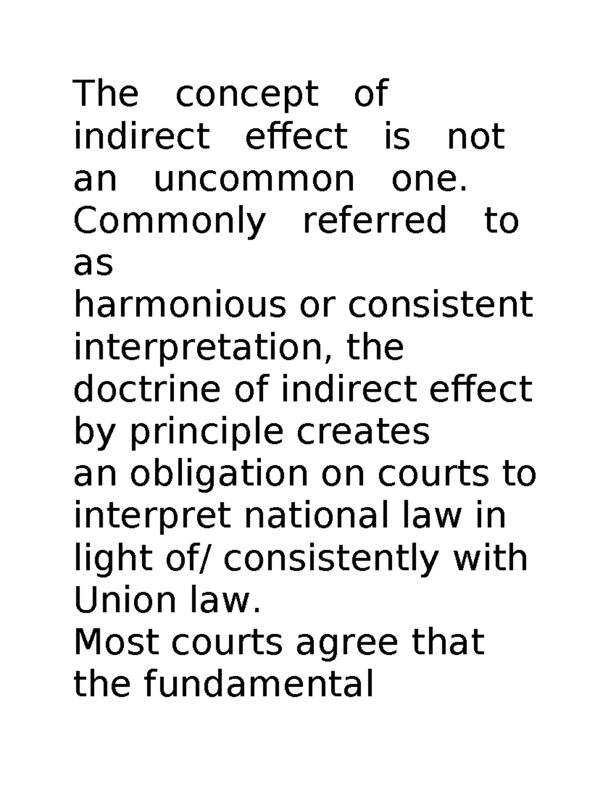 Indirect effect - The concept of indirect effect is not an uncommon one ...