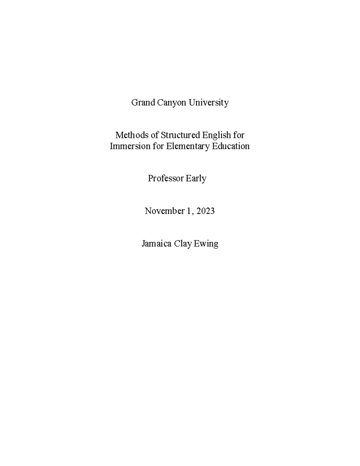 A language focus 3 - Use as a guide - Grand Canyon University Methods ...