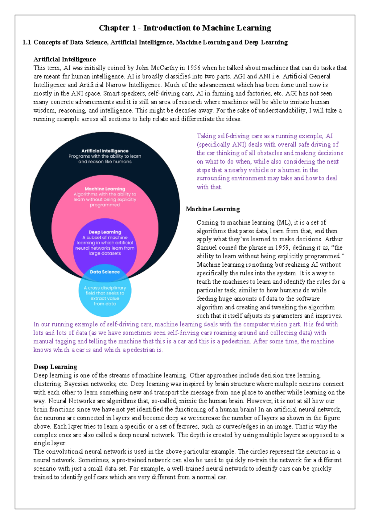 Intro to Machine Learning - Chapter 1 - Introduction to Machine ...