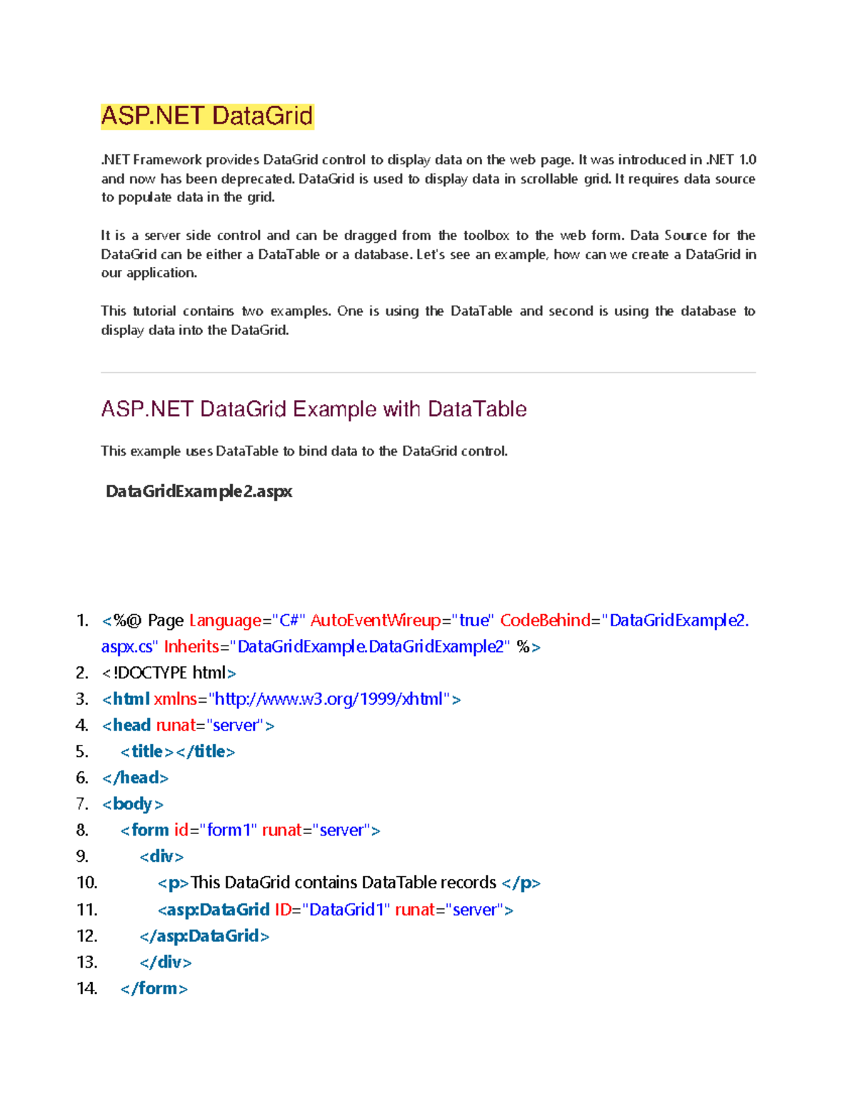 Aspnet Data Grid Lab On Aspnet Data Grid Asp Datagrid Net 1935