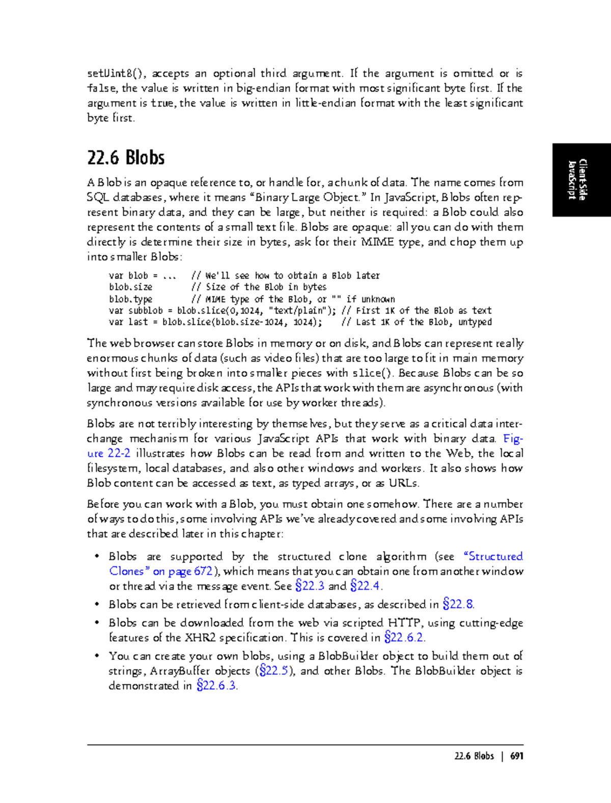 Web Programming Using Java Script Setuint8 Accepts An Optional