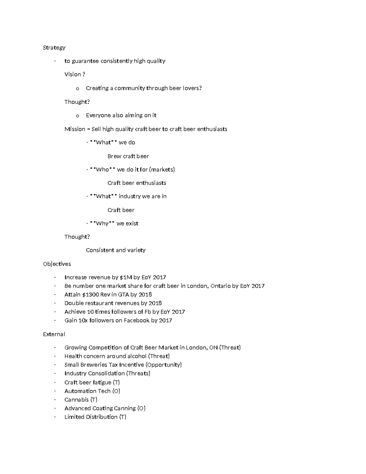 Forked River Brewing - Unpack - Strategy - to guarantee consistently ...