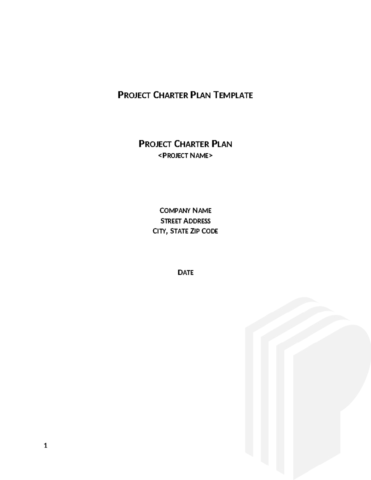 Project-Charter-Long - PROJECT CHARTER PLAN TEMPLATE PROJECT CHARTER ...