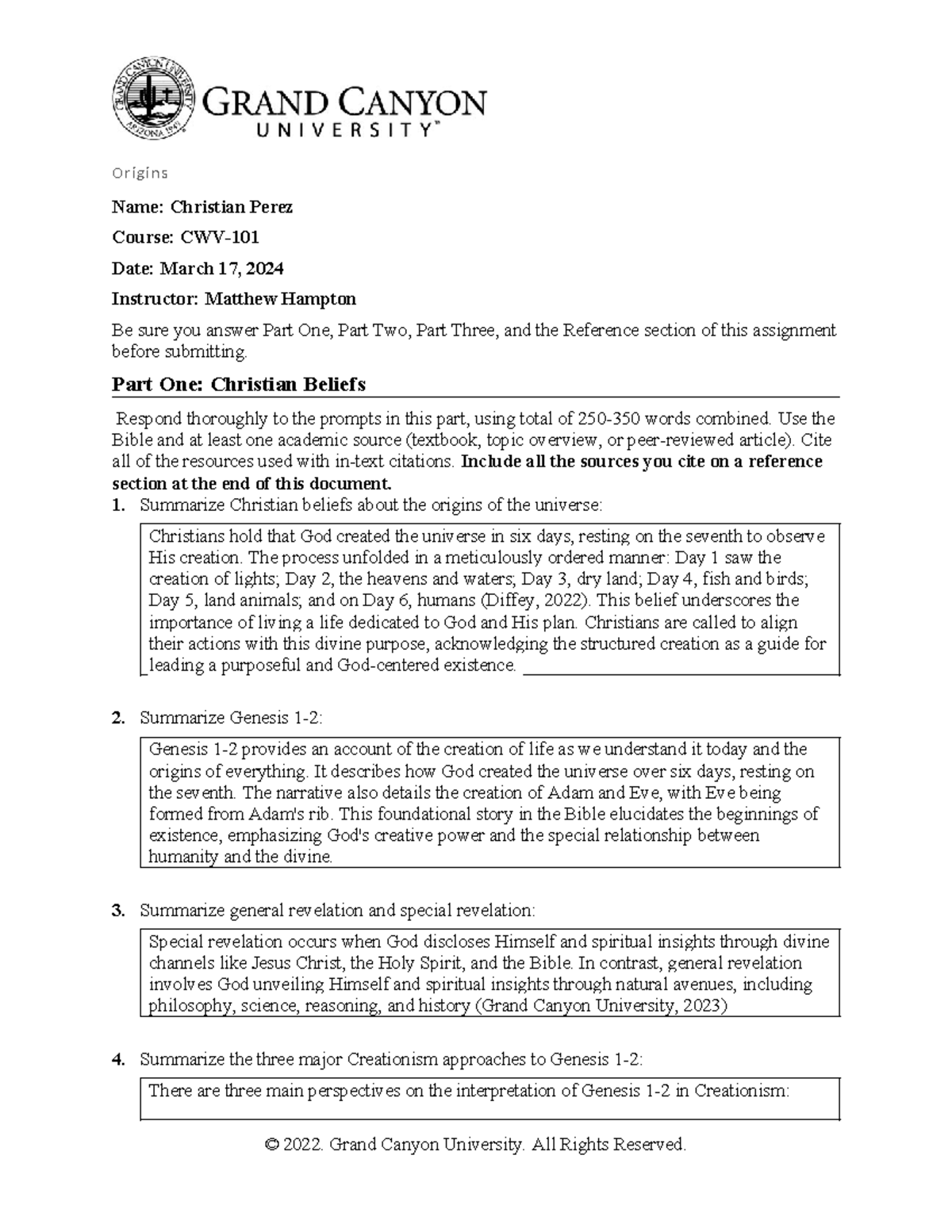 CWV-101-301-RS-Orgins - Origins Name: Christian Perez Course: CWV- Date ...