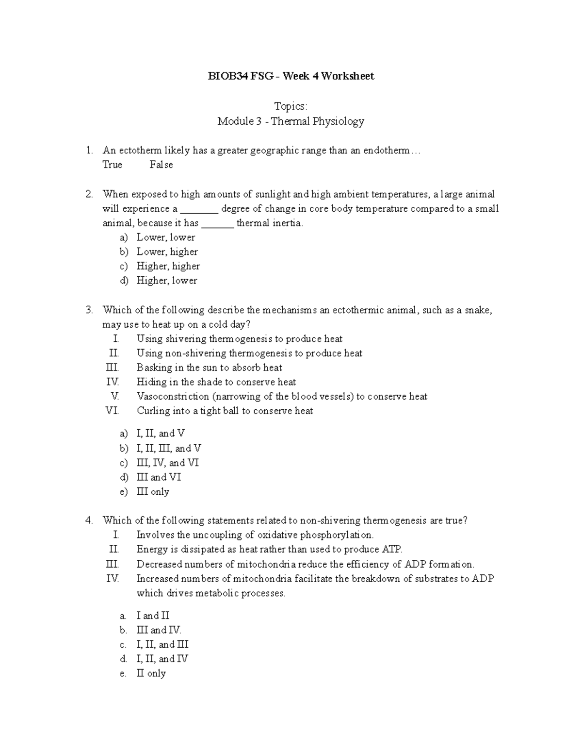 BIOB34 FSG - Week 4 Worksheet - BIOB34 FSG - Week 4 Worksheet Topics ...