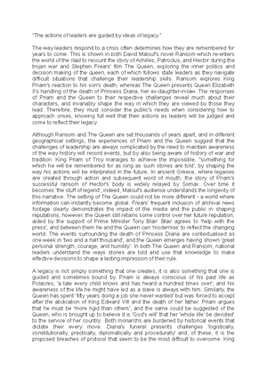 2021 HSC CM Question - 2021 HSC CM Question: Analyse how your ...