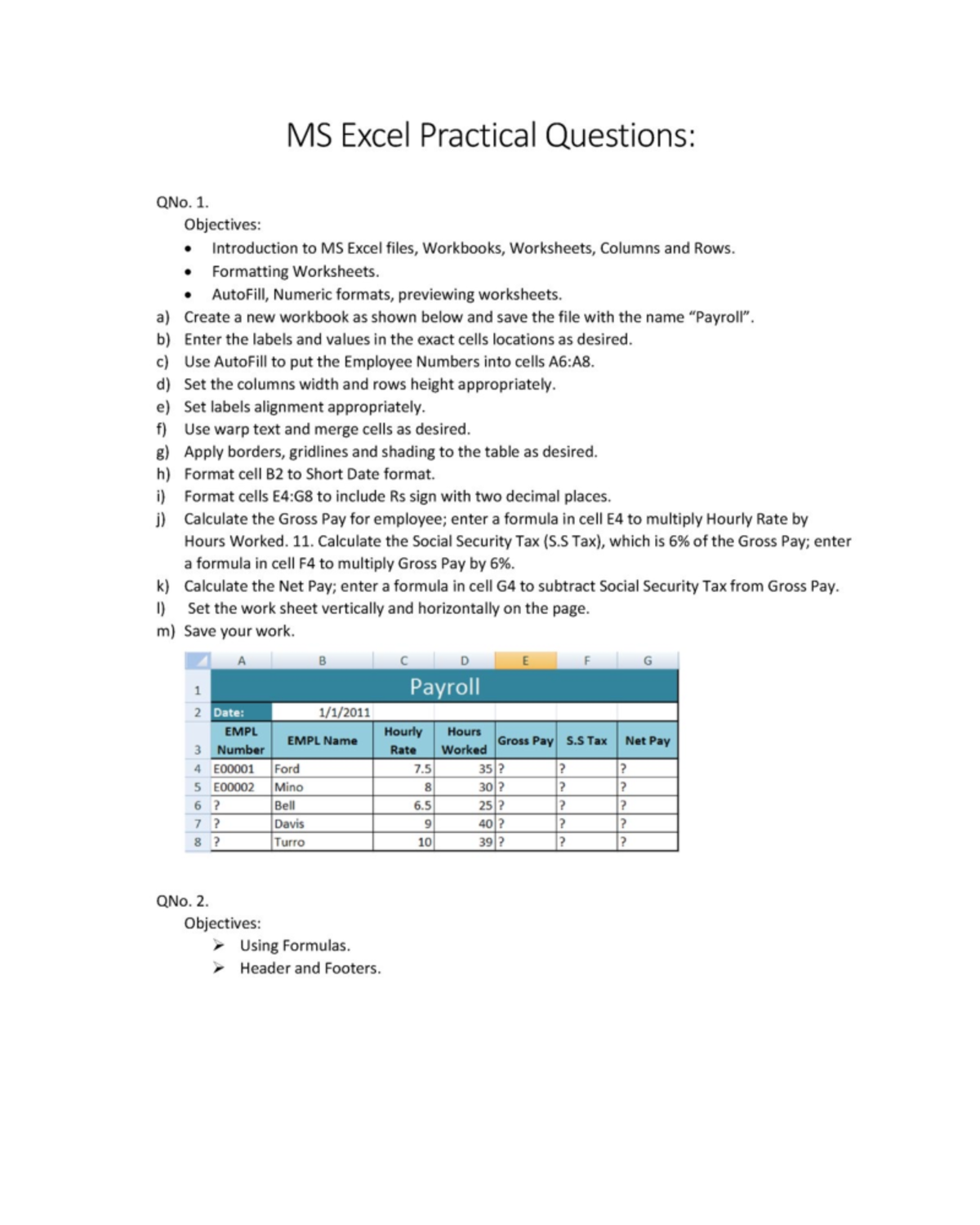 Excel - Information Technology - Studocu