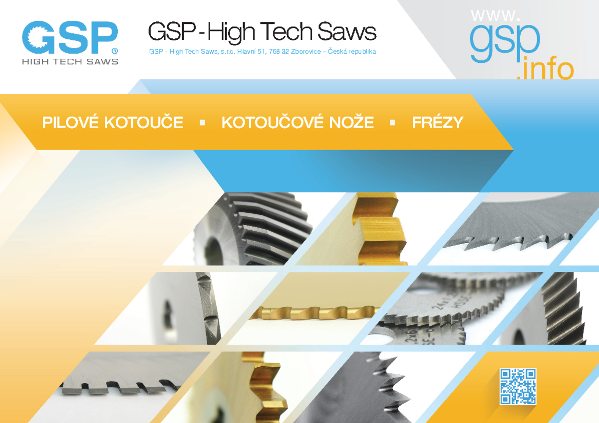Katalog gsp 2013 cz web - GSP - High Tech Saws GSP - High Tech Saws, s ...