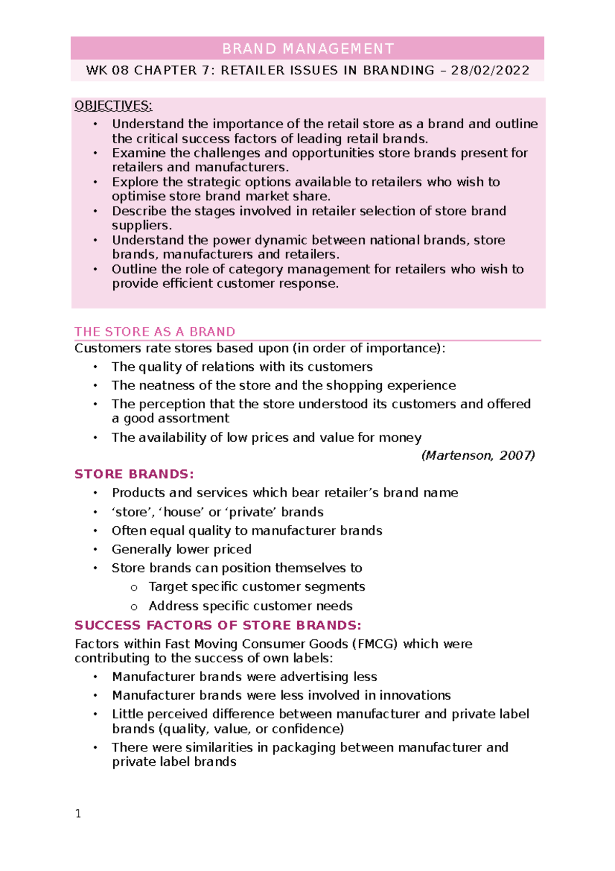 RETAILER ISSUES IN BRANDING - Examine the challenges and opportunities ...