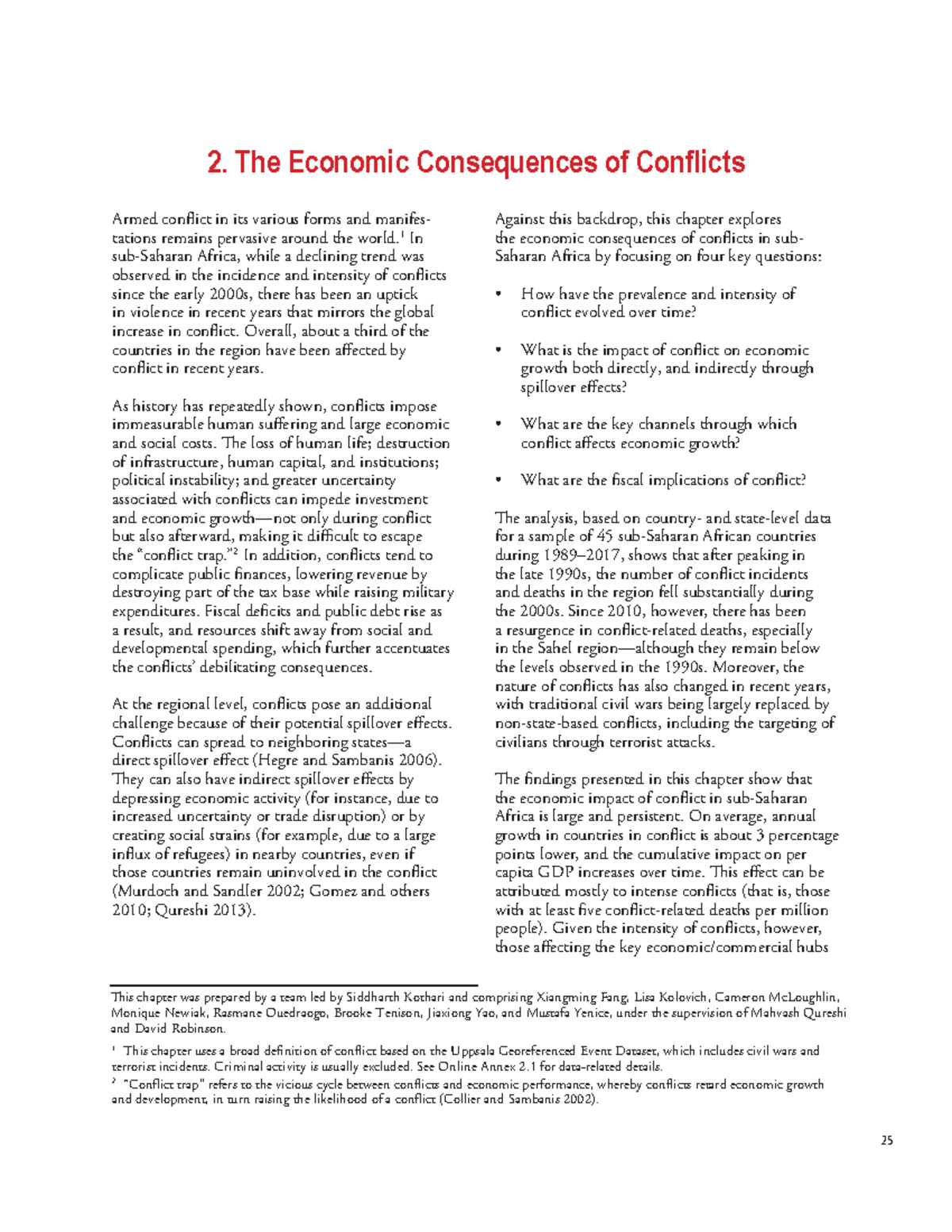 Ch2 - SOCIOLOGY - Armed con ict in its various forms and manifes ...