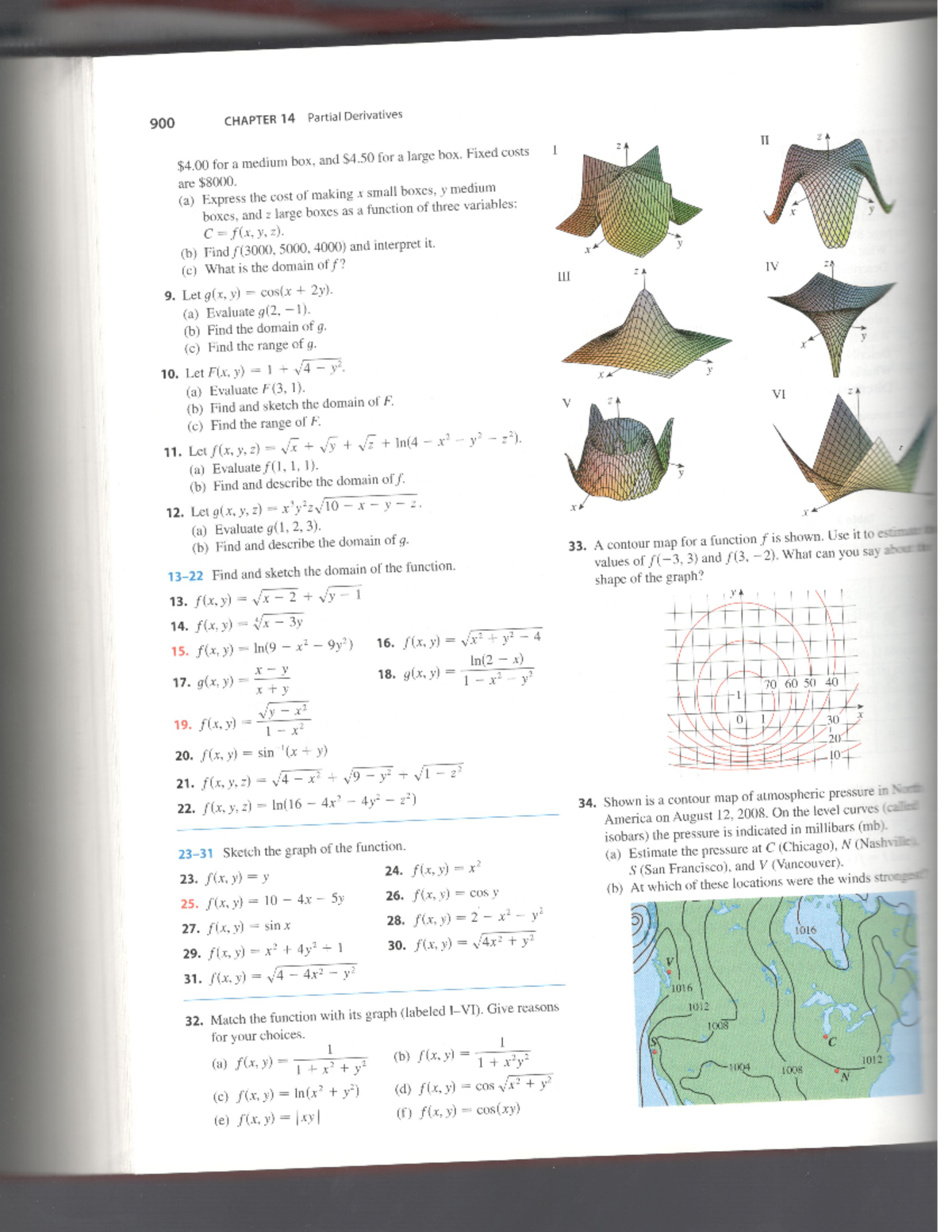 Text book page for calc iii - MAT2322 - Studocu