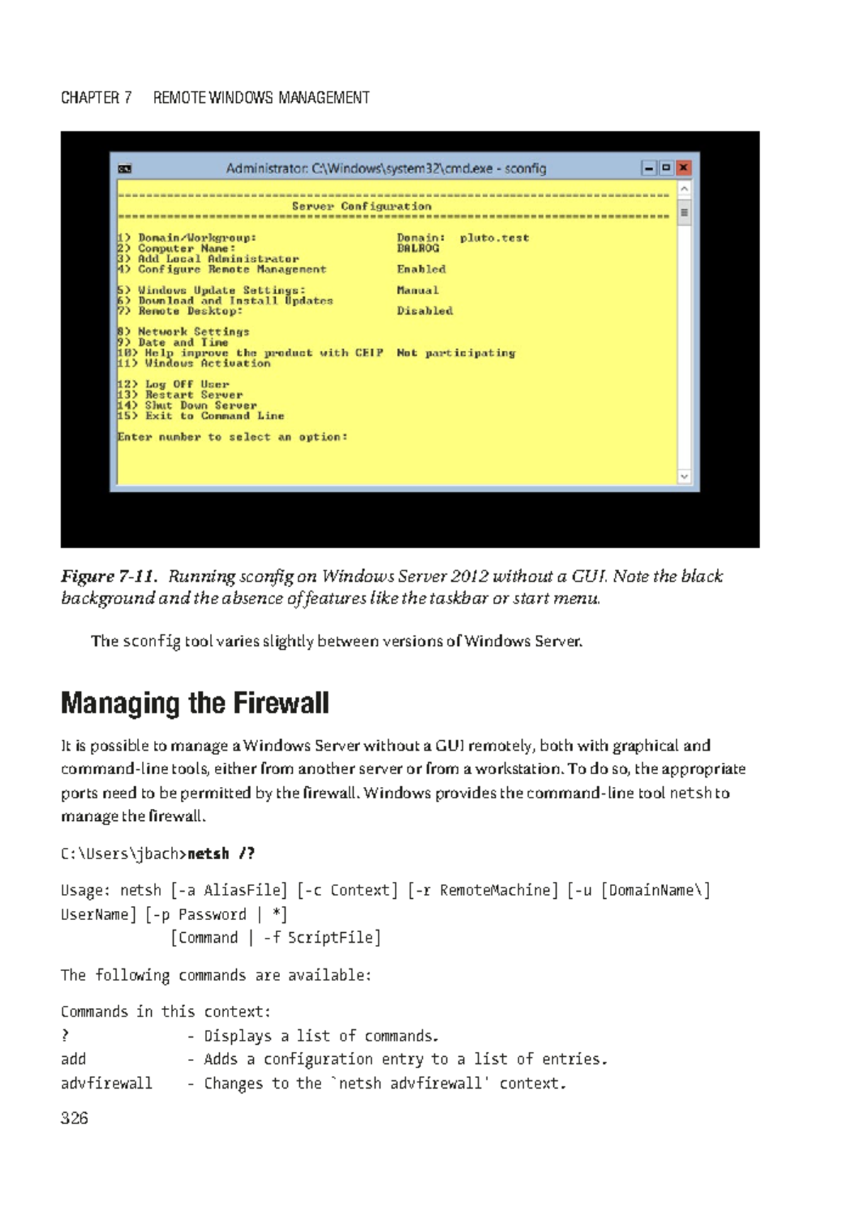 Cyber Operations-51 - The sconfig tool varies slightly between versions ...