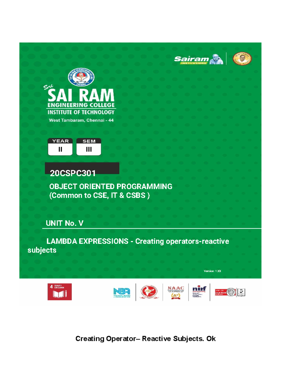 59CREA~1 - reactive programming - Creating Operator– Reactive Subjects ...