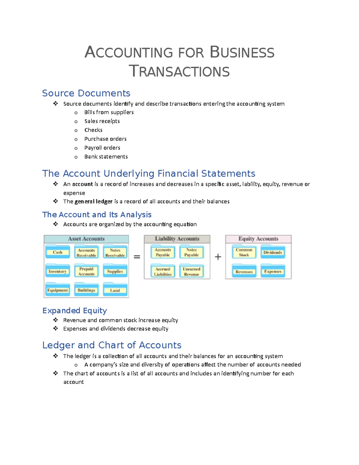 Chapter 2 - Accounting for Business Transaactions - ACCOUNTING FOR ...
