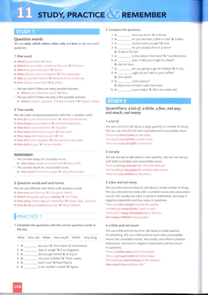 Blueprint 4 Workbook Answer Key - Unit 1 I’m staying in tonight. Unit 1 ...