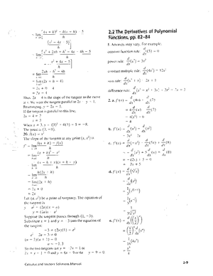 Mcv4u ch 1 nelson solutions - Review of Prerequisite Skills, pp. 2– a. b. c. d. e. f. a ...
