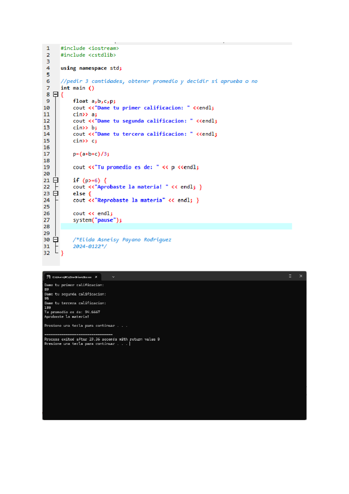 Practica Tarea Estructura de Control - 1 #include 2 #include 3 4 - Studocu